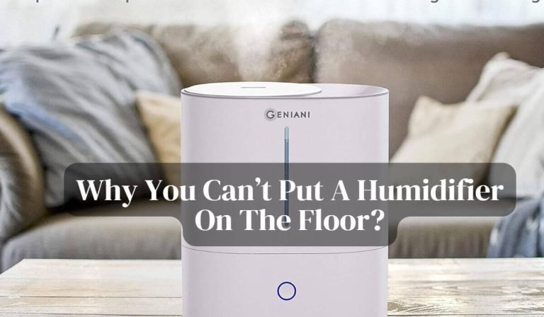 Why You Can't Put A Humidifier On The Floor?